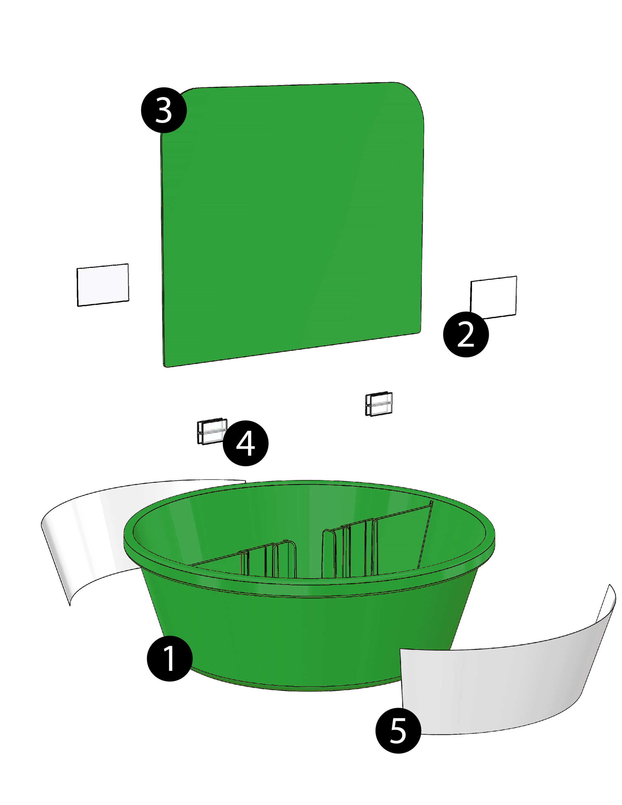 Extra Gum Bowl Display – ecoFACTS by The Central Group