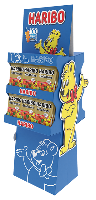 Haribo Floor Shipper – ecoFACTS by The Central Group